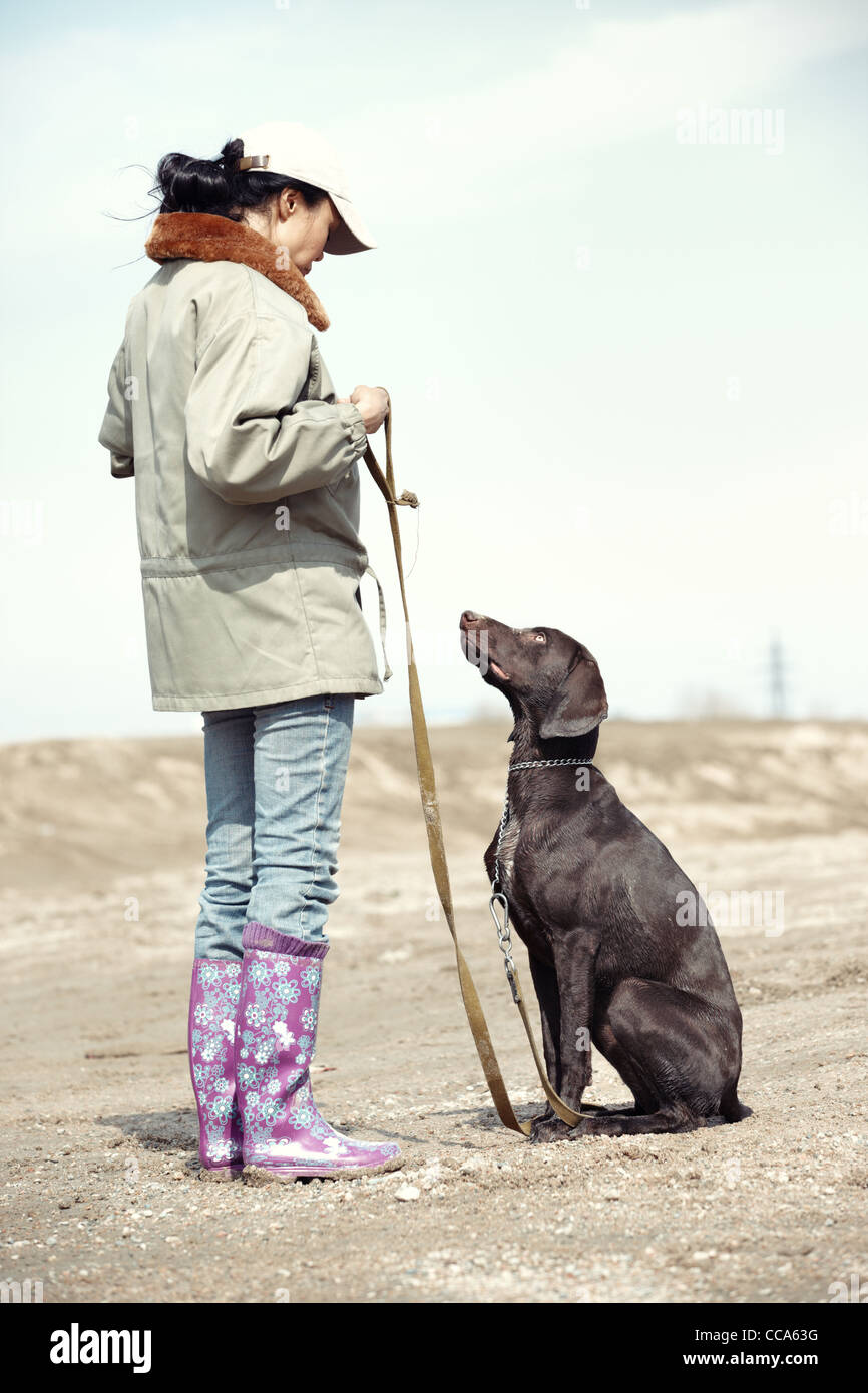 Female hound hi-res stock photography and images - Alamy