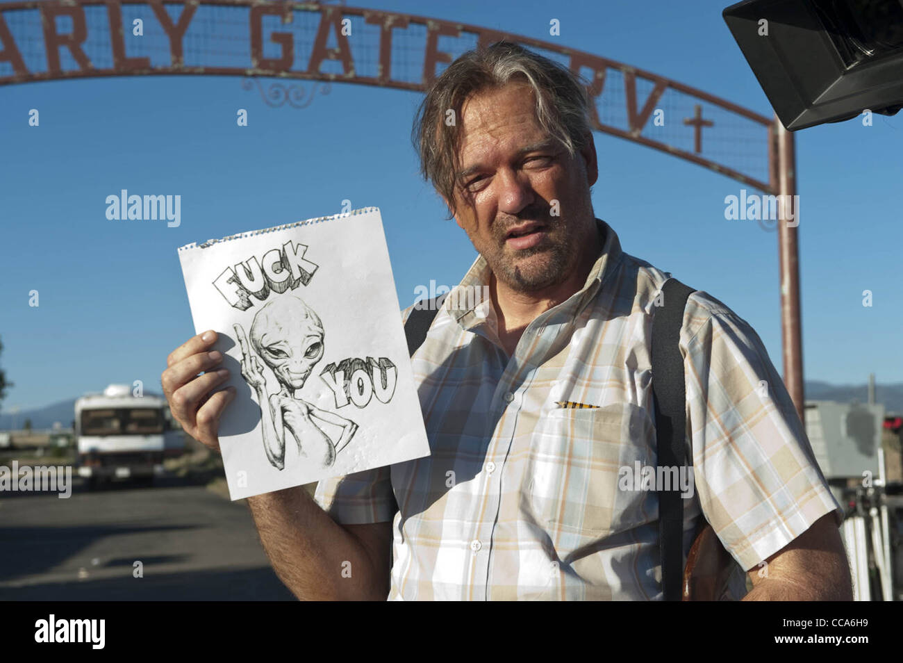 Greg mottola dir john carroll lynch alien hi-res stock photography and ...