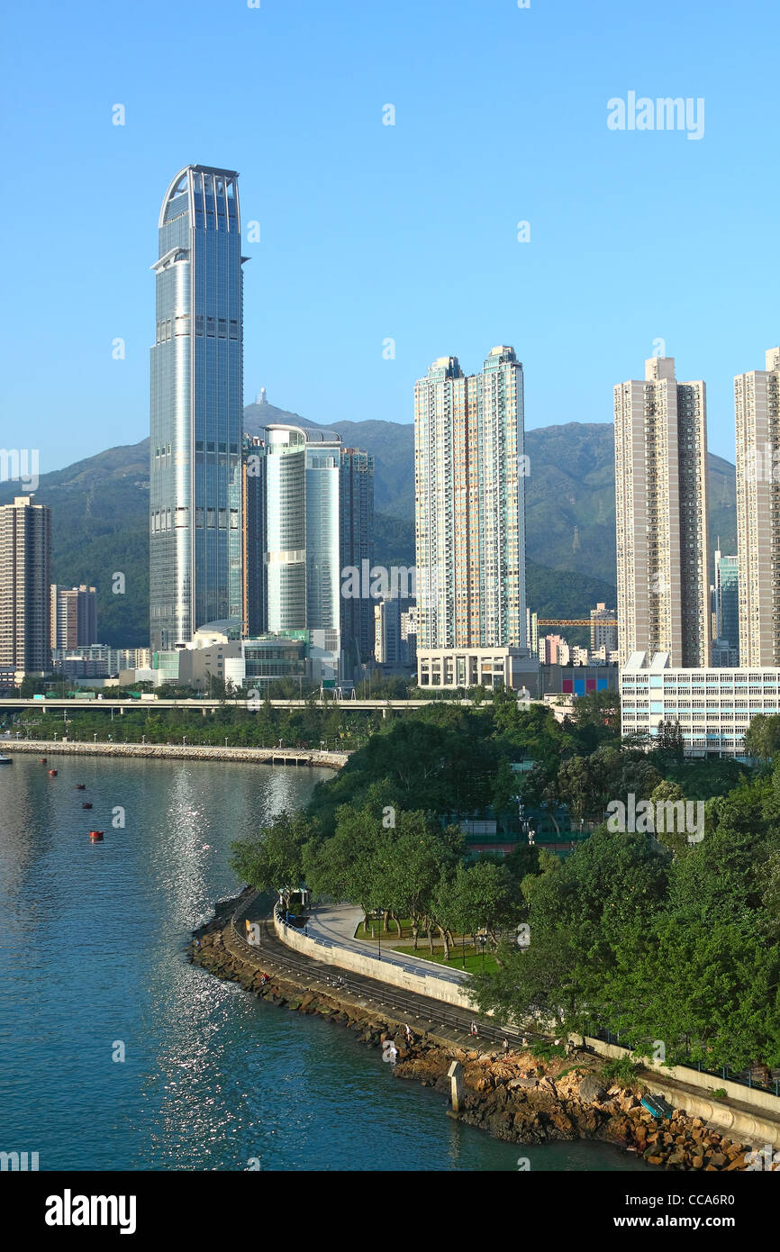 daytime view of the downtown city Stock Photo - Alamy