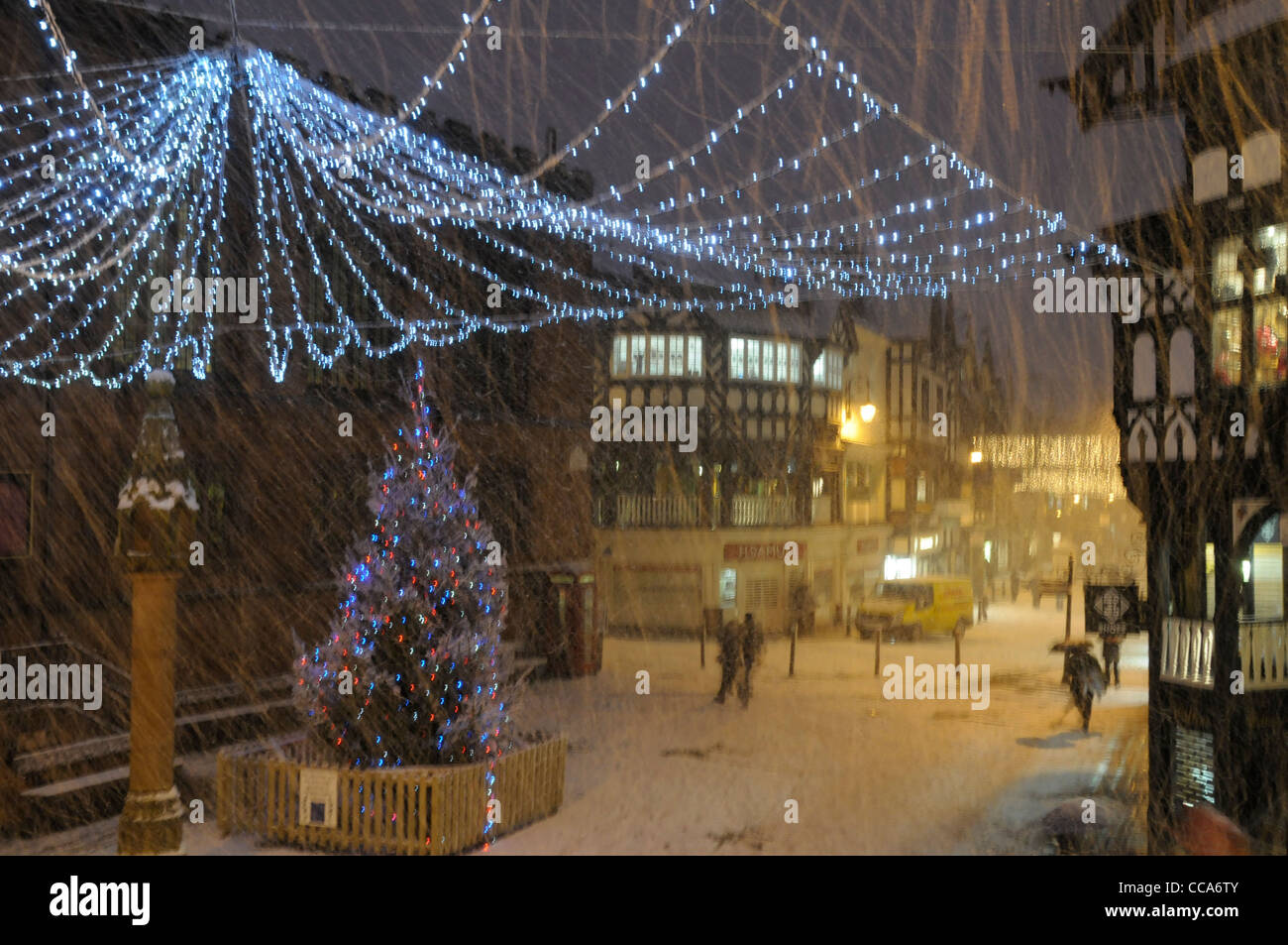 In winter snow chester england hi-res stock photography and images - Alamy