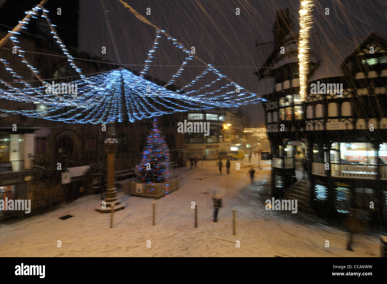 In winter snow chester england hi-res stock photography and images - Alamy