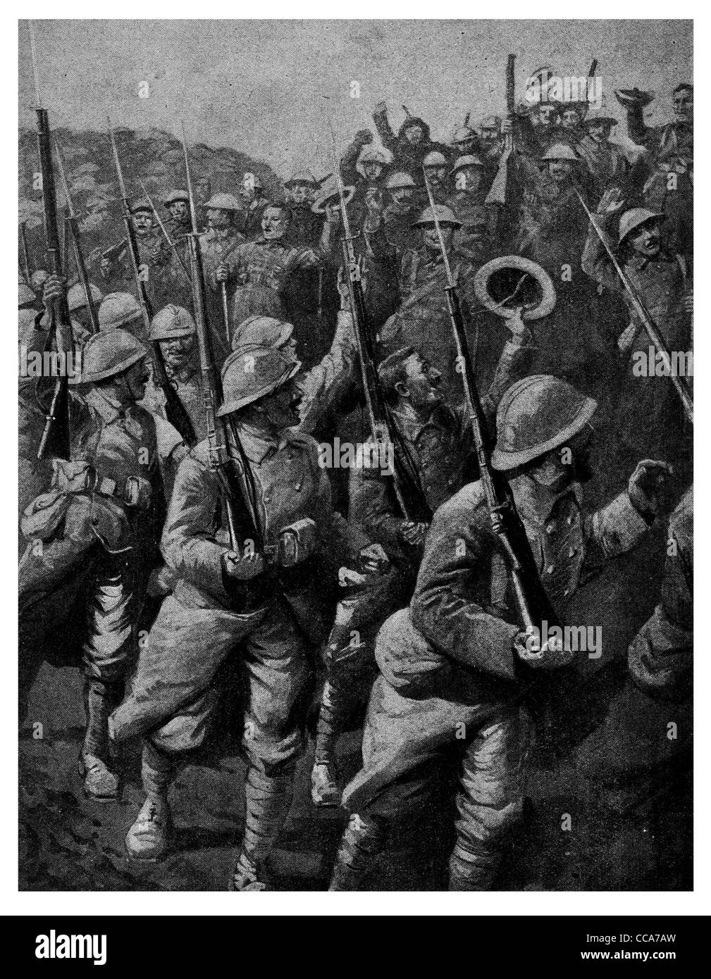 British soldiers guard 1916 hi-res stock photography and images - Alamy