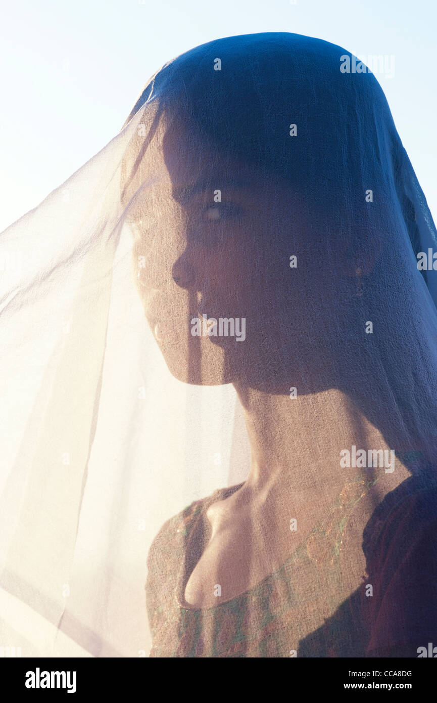 Veil Face Girl Portrait Veil Black And White Contrast Face Nun Nuns