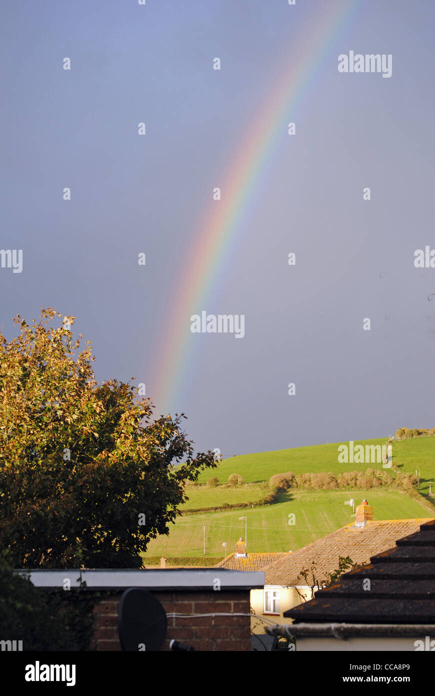 Rain and rainbows hi-res stock photography and images - Alamy