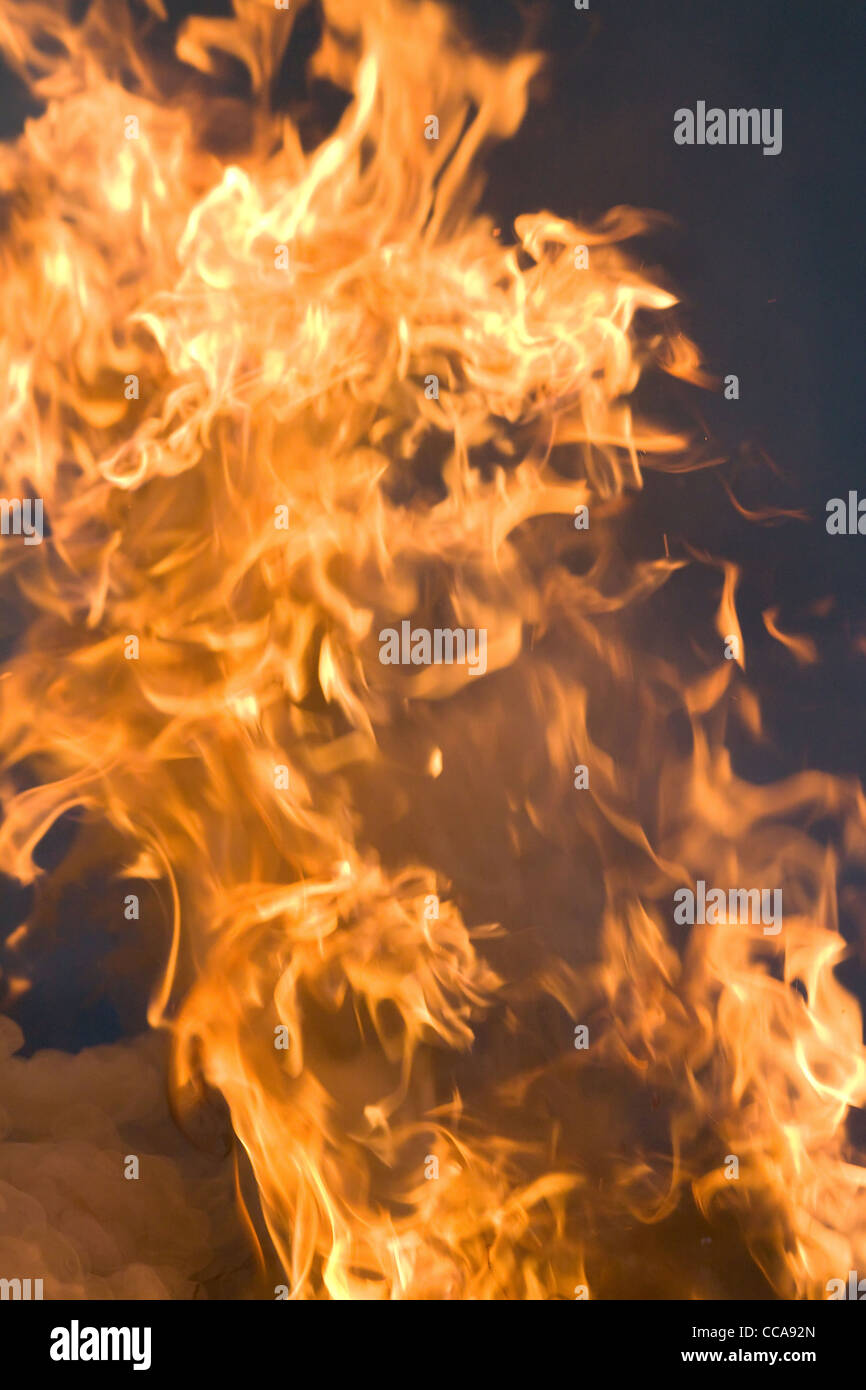 Fire in detail Stock Photo - Alamy