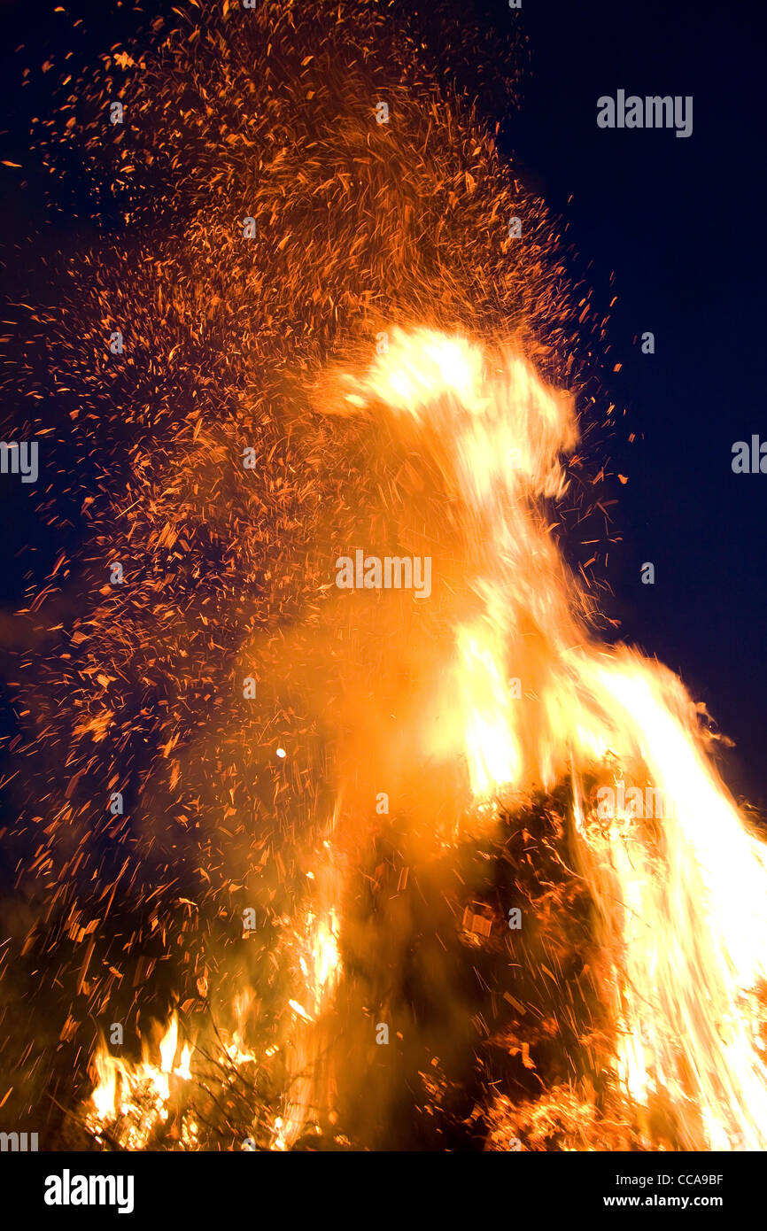 Fire in detail Stock Photo - Alamy
