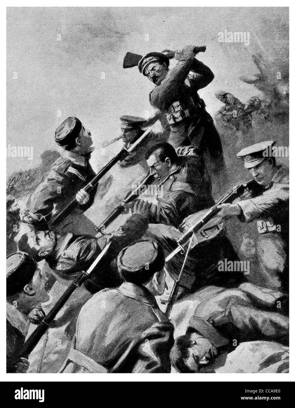 Hand holding rifle hi-res stock photography and images - Alamy