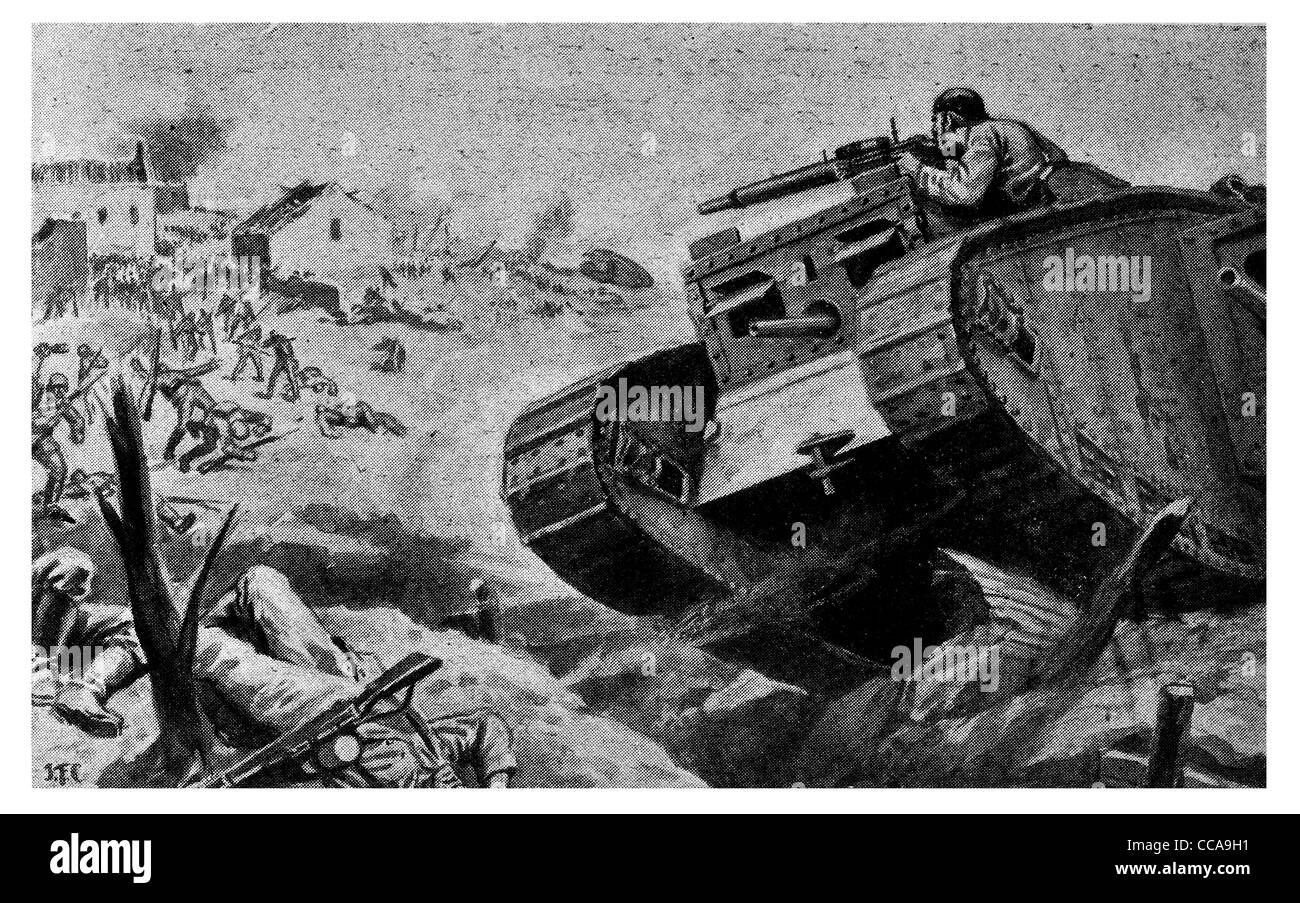 Cambria front tank mounted machine gun killed 200 advancing Germans ...