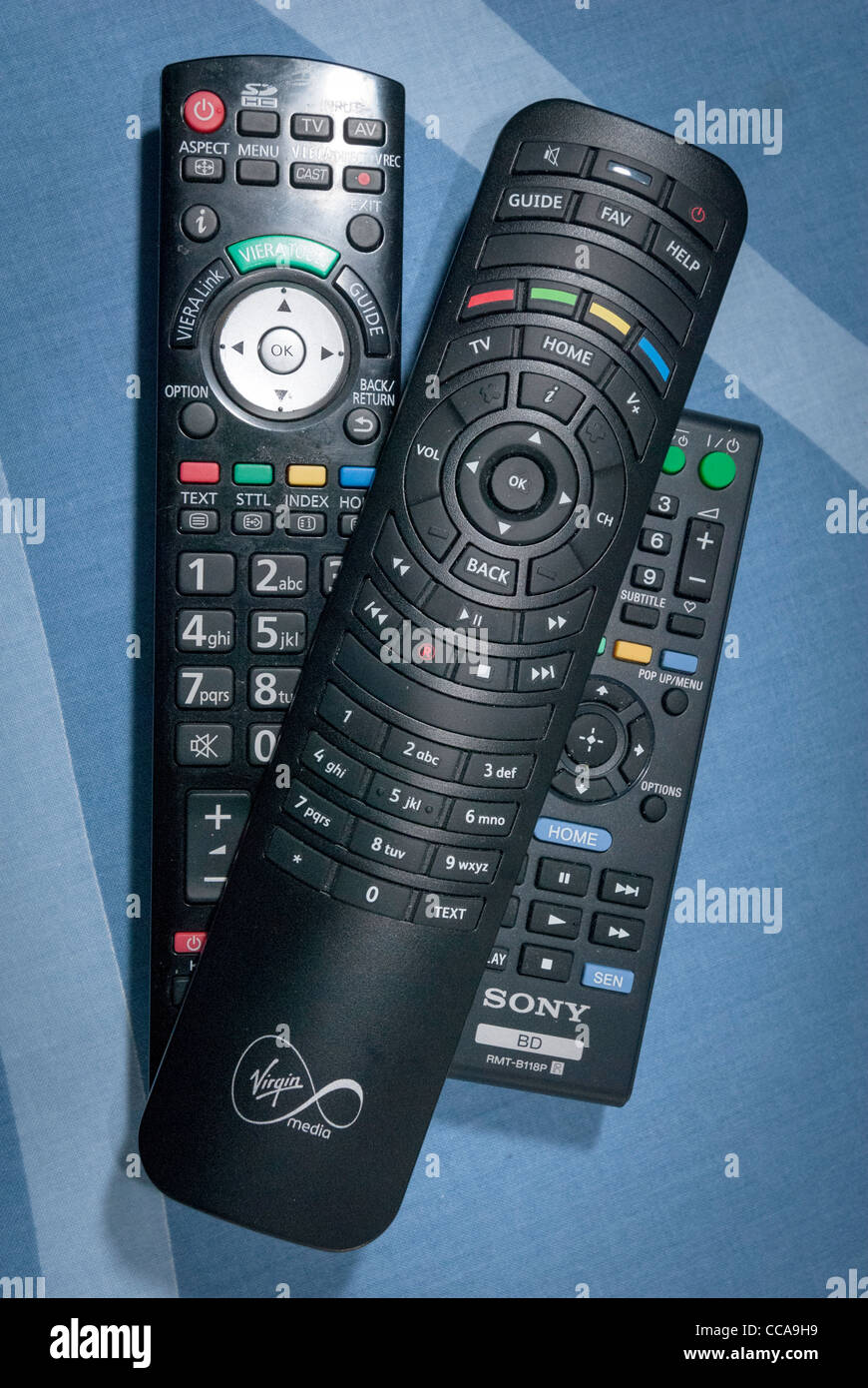 TV and video remote controller Stock Photo - Alamy