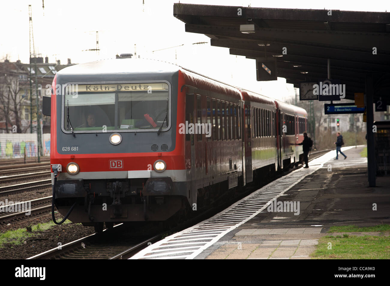 Local passenger train, Cologne, Germany Stock Photo - Alamy