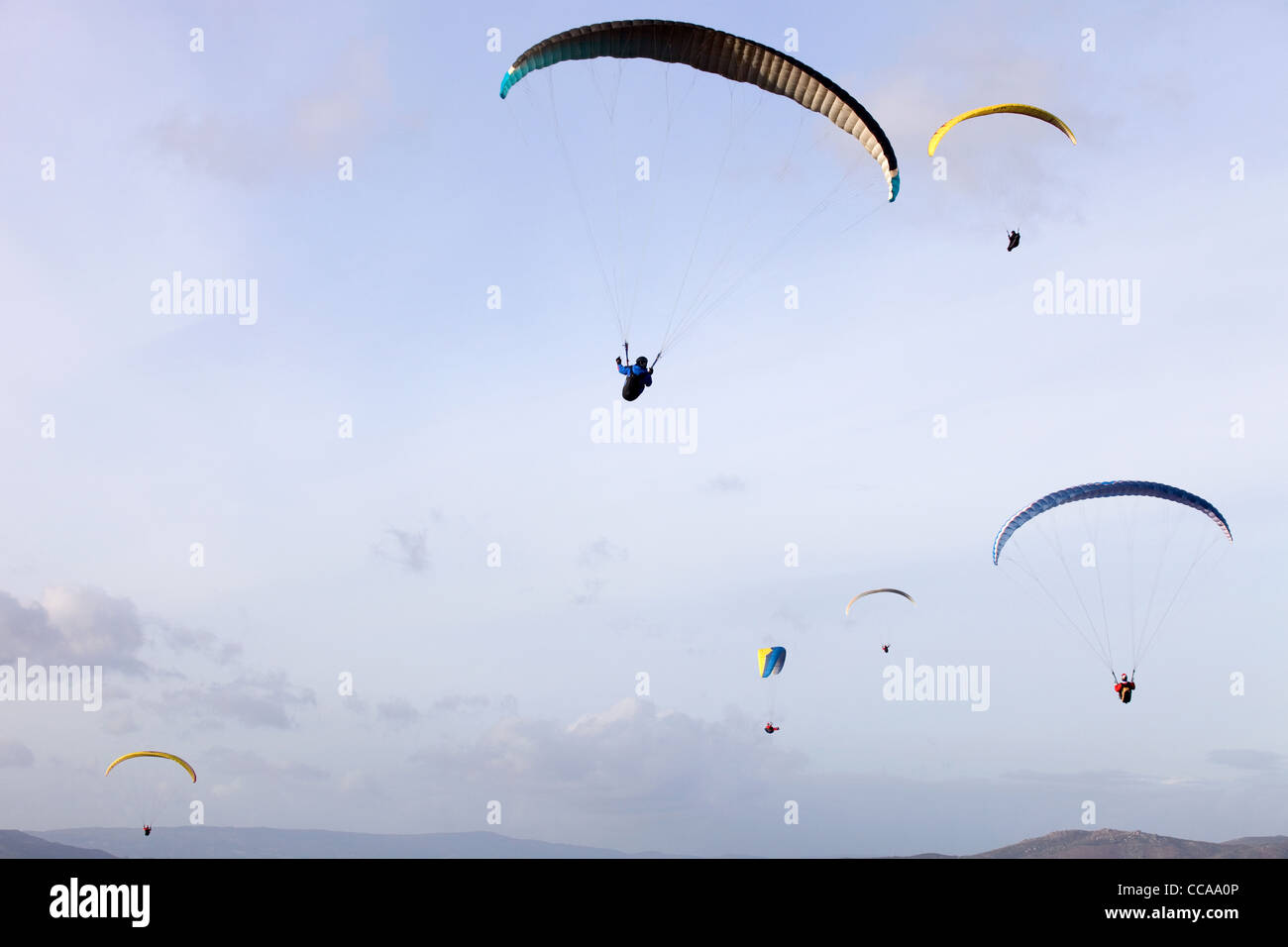 Paragliding Cross-country Portuguese League, in the north of Portugal ...