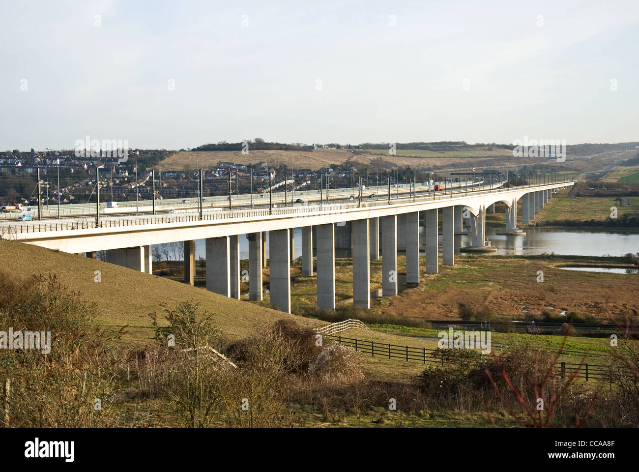 Medway bridge Kent England Stock Photo - Alamy