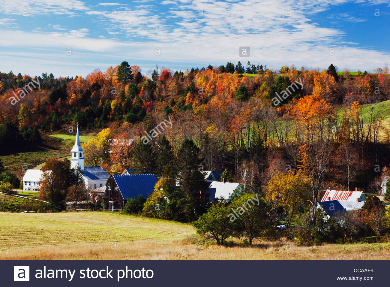 Autumn In Vermont Stock Photos & Autumn In Vermont Stock Images - Alamy