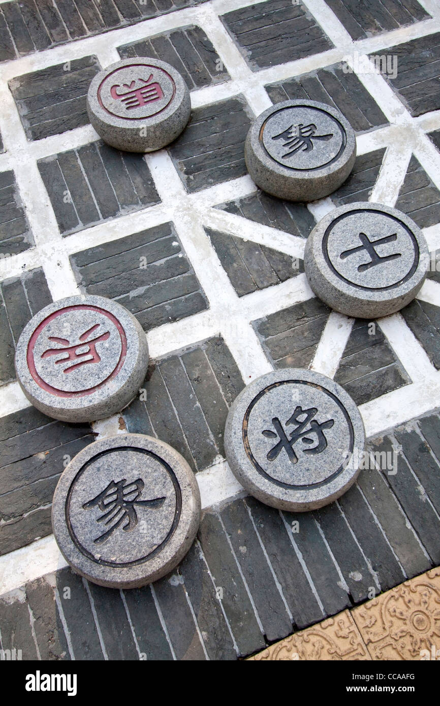 China chess board hi-res stock photography and images - Alamy