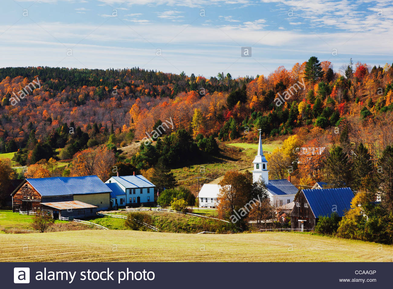 Autumn In Vermont Stock Photos & Autumn In Vermont Stock Images - Alamy