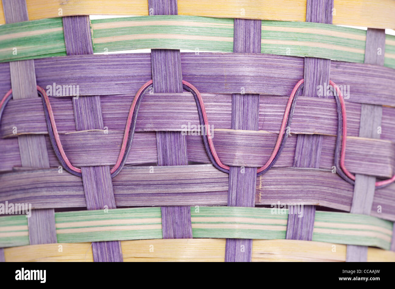 wicker basket abstract background texture Stock Photo - Alamy