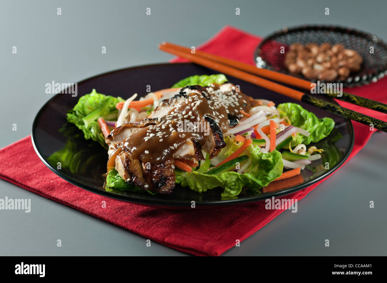 Bang bang chicken Stock Photo - Alamy