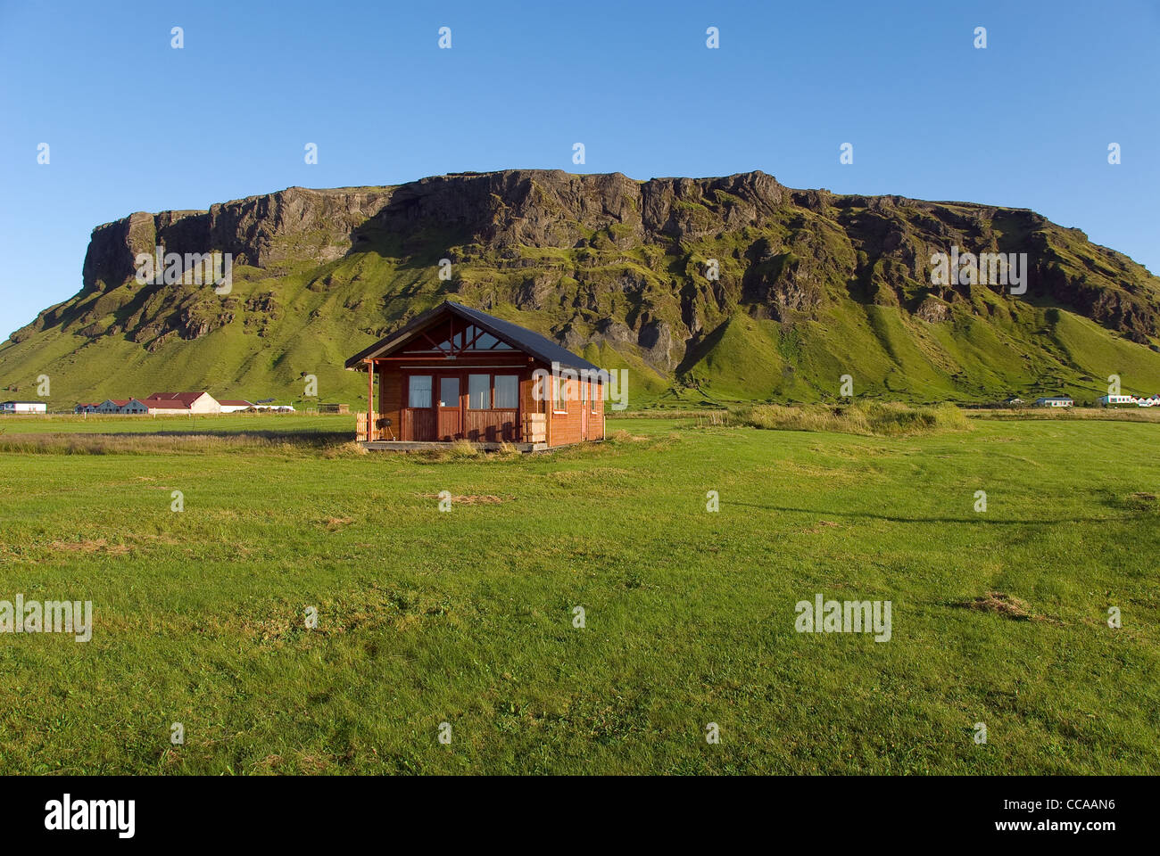 Cottage in village Vik Velli Stock Photo - Alamy