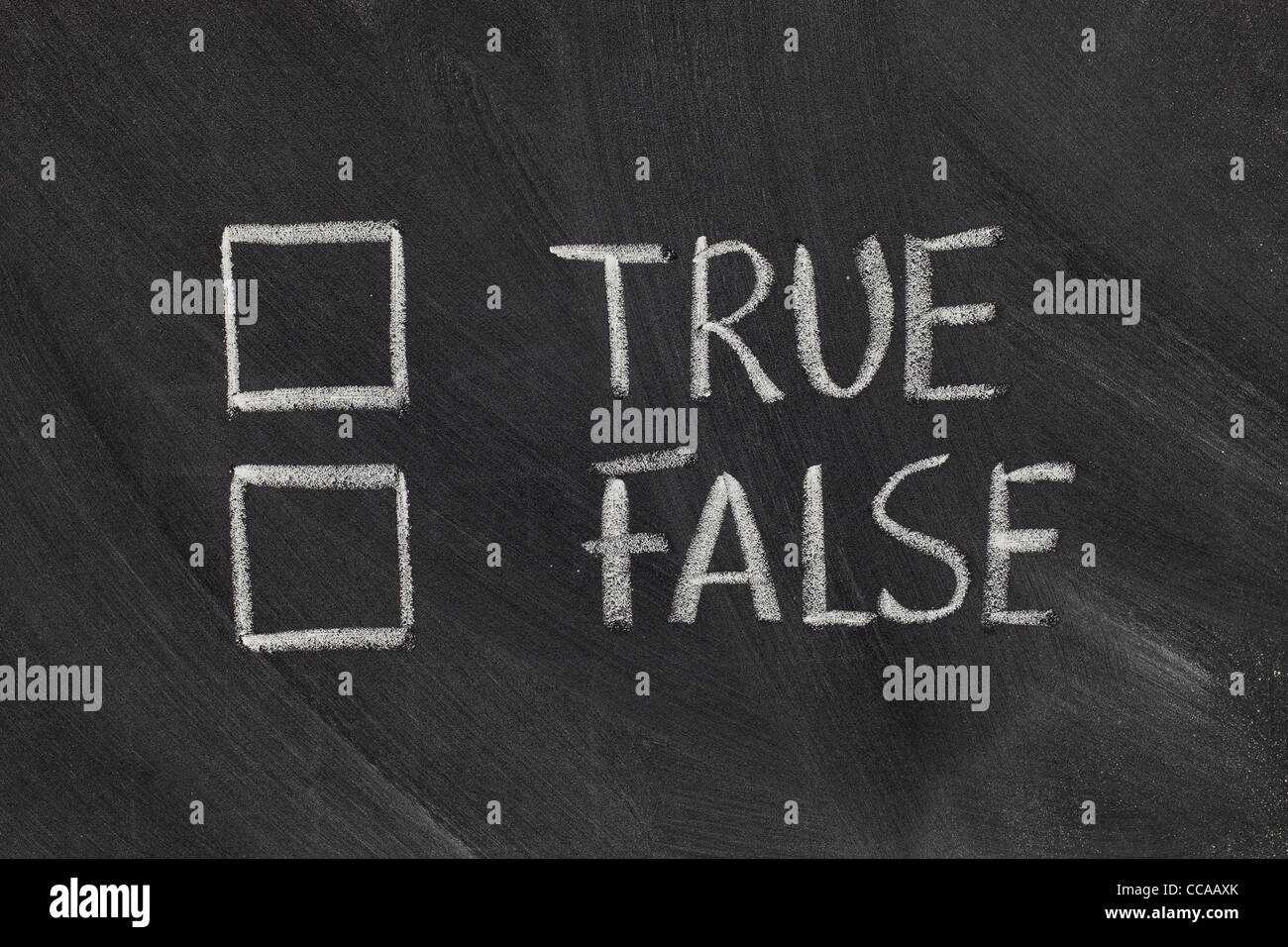 True False Test Examples