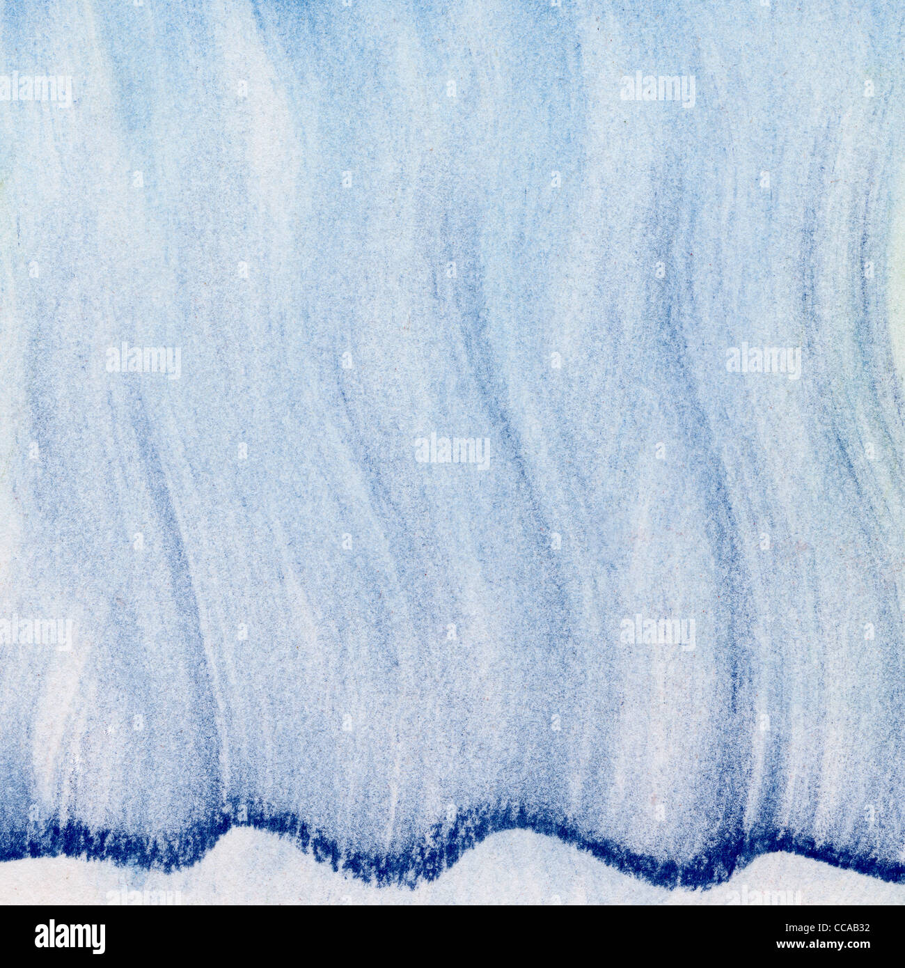 blue wavy abstract background - vertical smudges of soft pastel crayons ...