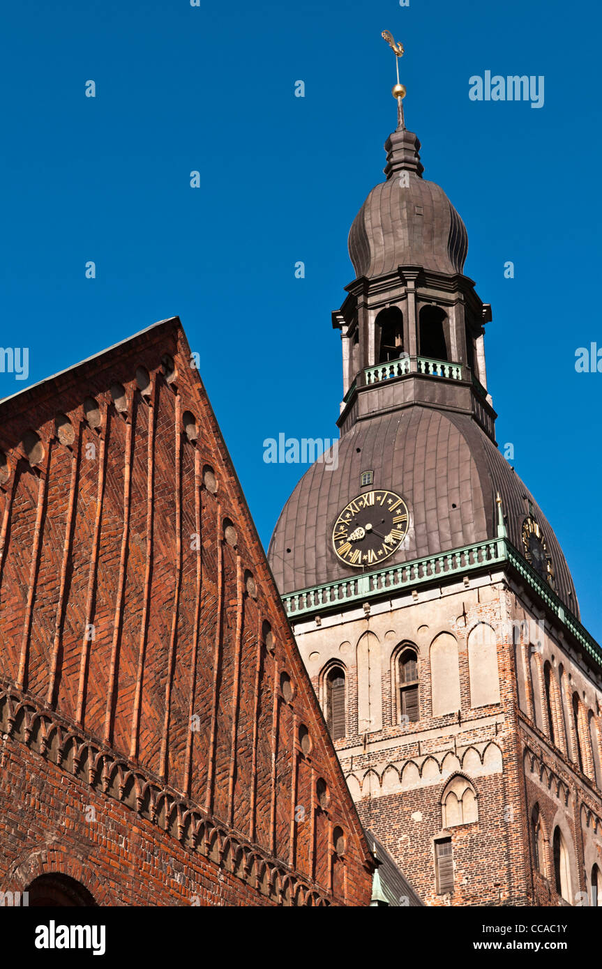 St Peter's Church Riga Latvia Stock Photo - Alamy