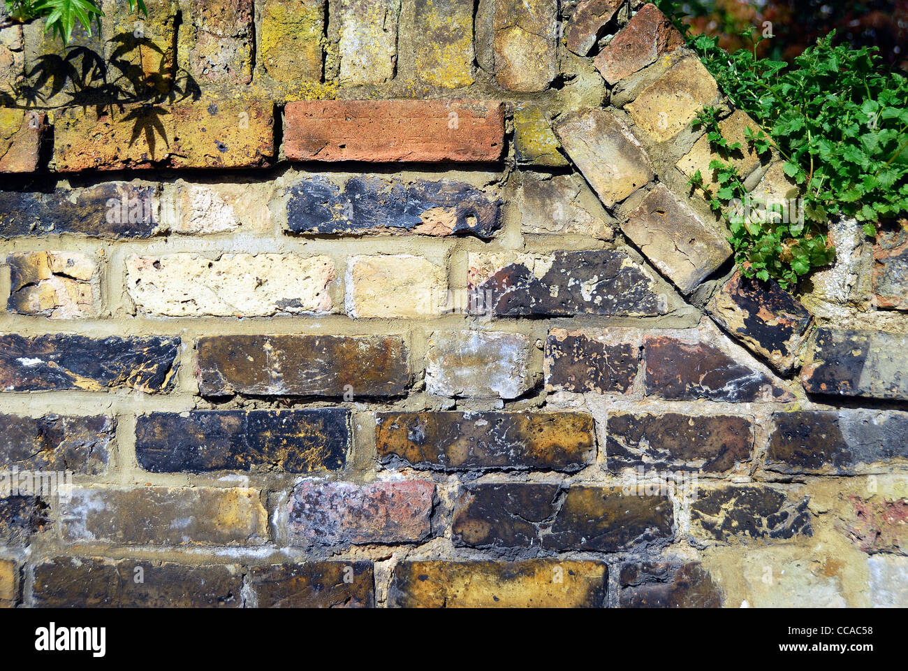 rustic brick wall rough surface Stock Photo - Alamy