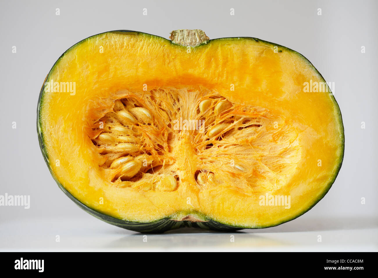 Japanese Pumpkin Half Stock Photo - Alamy