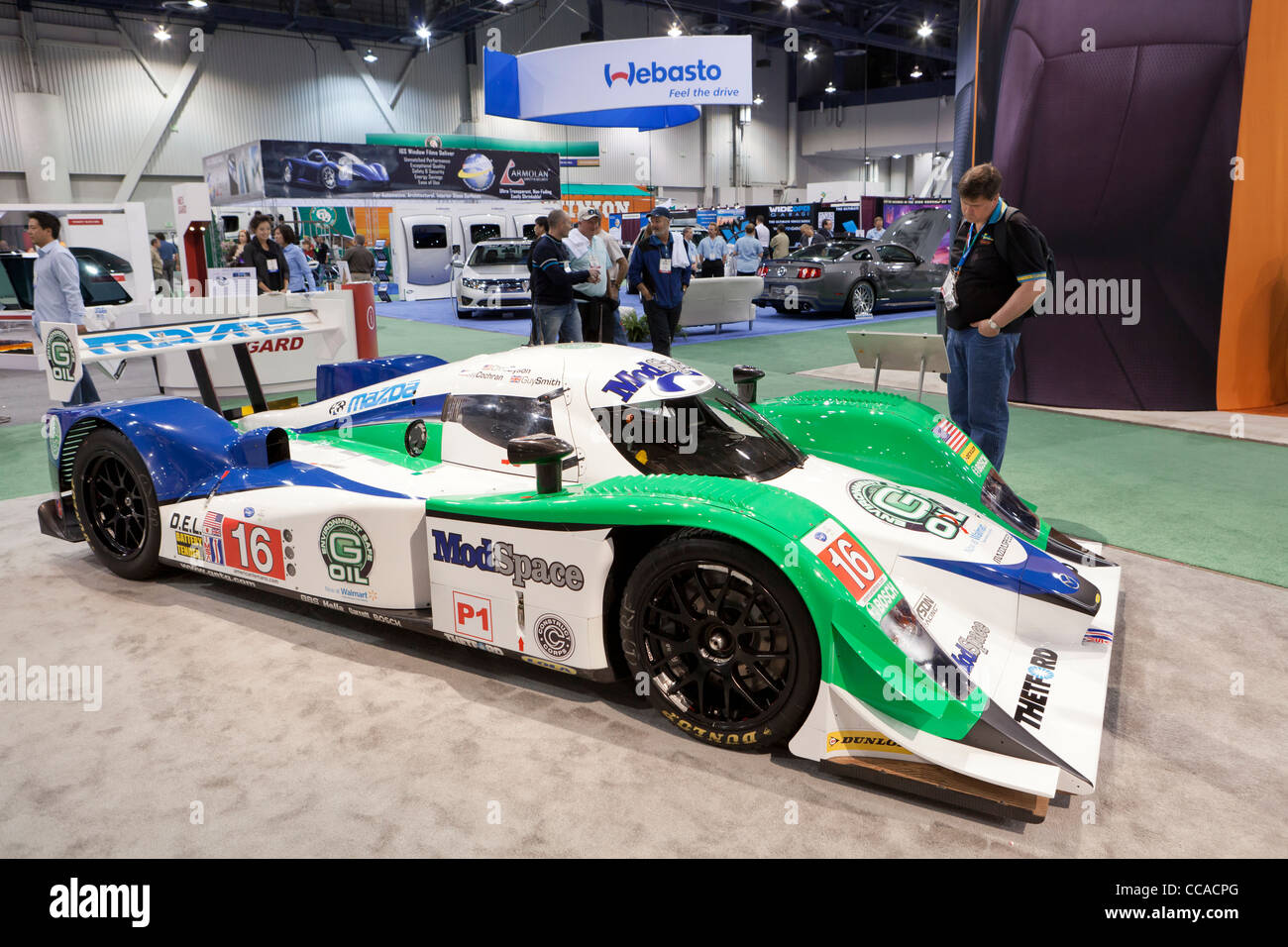 Dyson Mazda powered Lola LMP car Stock Photo - Alamy
