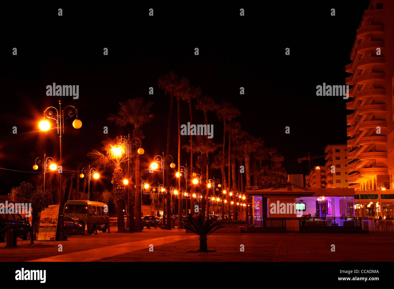 Cyprus beach night hi-res stock photography and images - Alamy