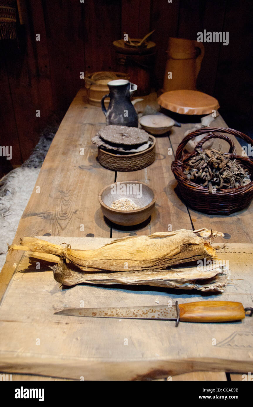 Viking house hi-res stock photography and images - Alamy