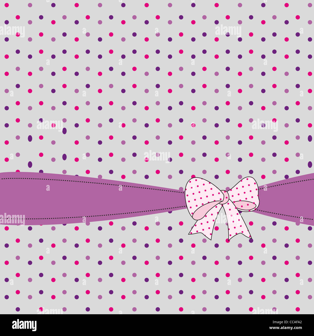 Abstract kids background with ribbon Stock Photo - Alamy