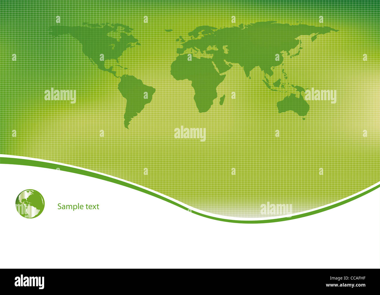 Green and ecological light background Stock Photo - Alamy