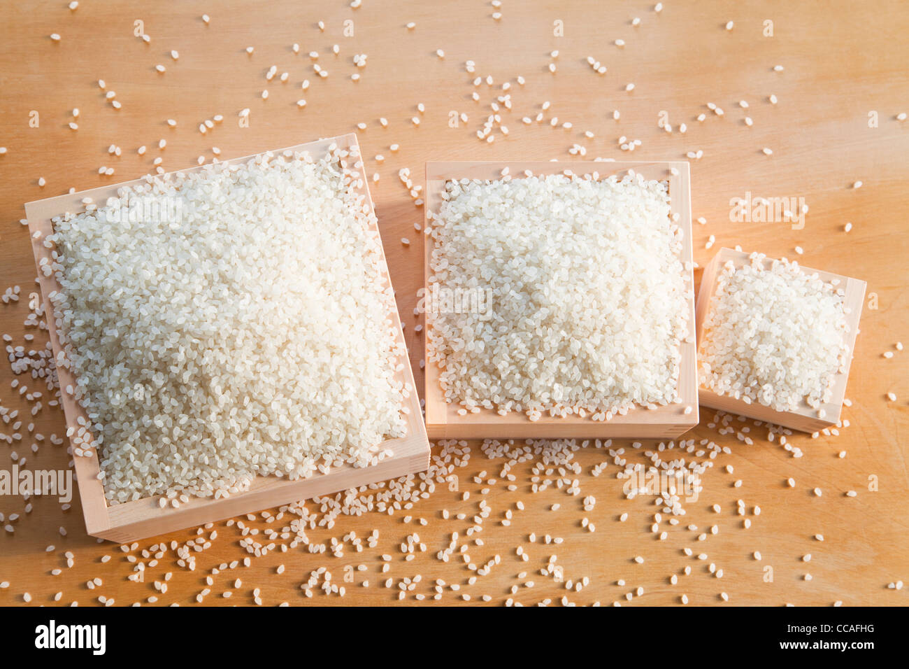 White rice polished hi-res stock photography and images - Alamy