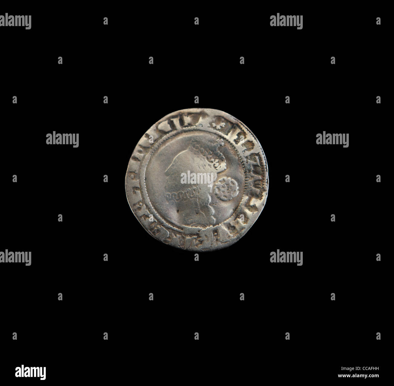 Sixpence coin elizabeth hi-res stock photography and images - Alamy