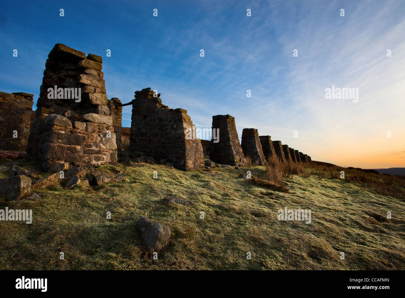 Brick and Stone Structures of the Old Gang Lead Mine at Surrender ...