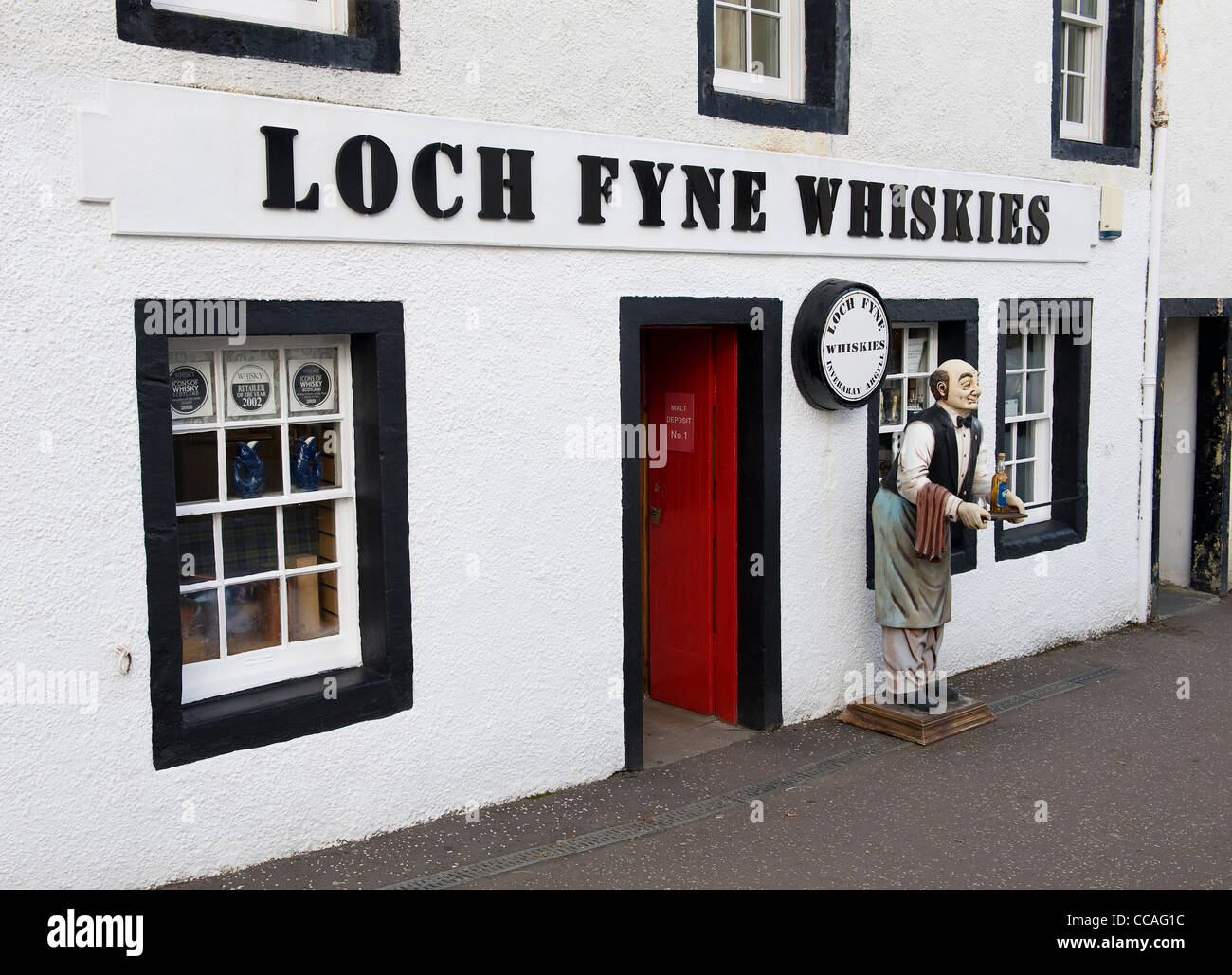 loch fyne whisky shop, inveraray, scotland Stock Photo - Alamy