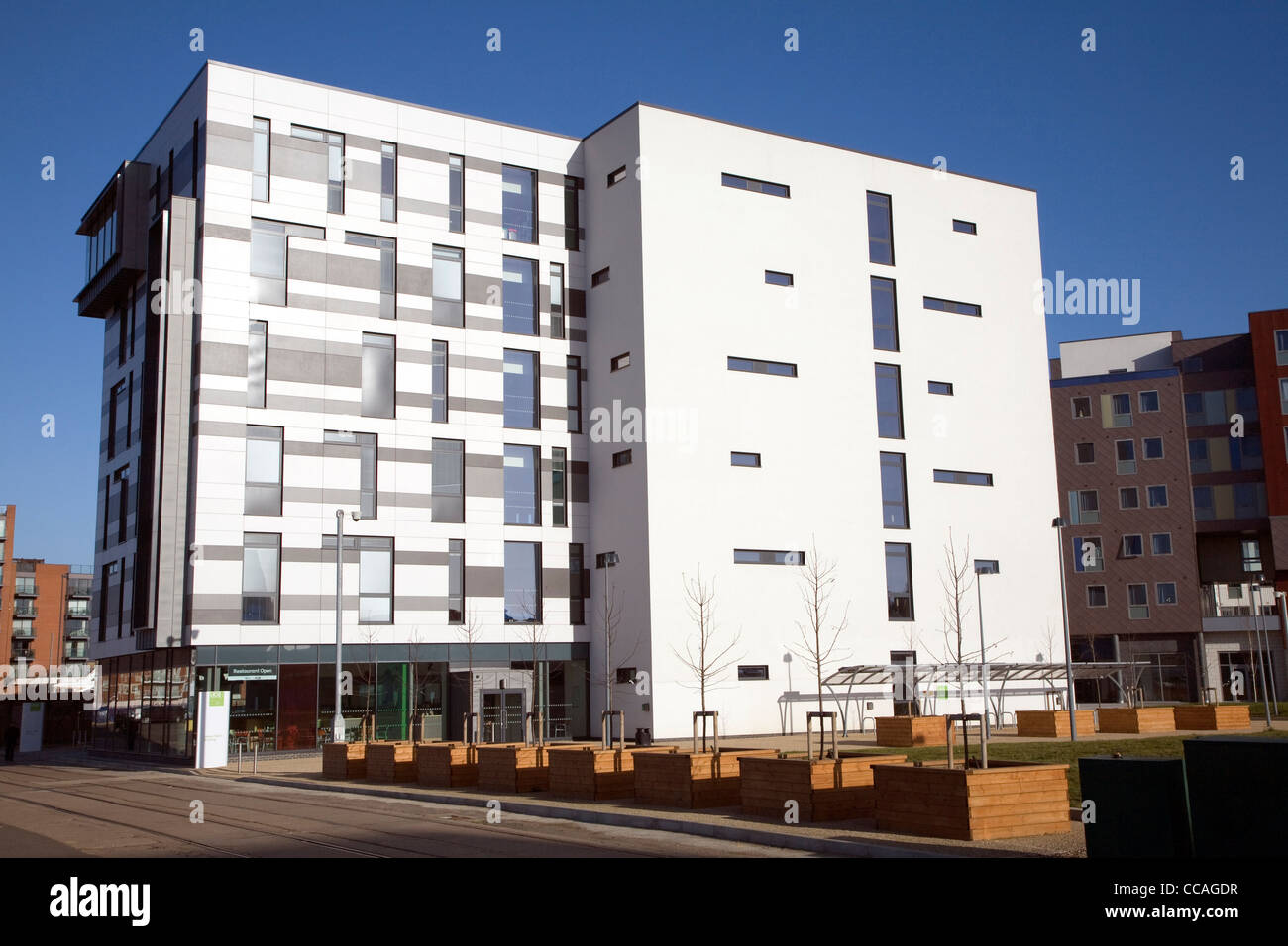 James Hehir building University College Suffolk campus Ipswich Stock ...