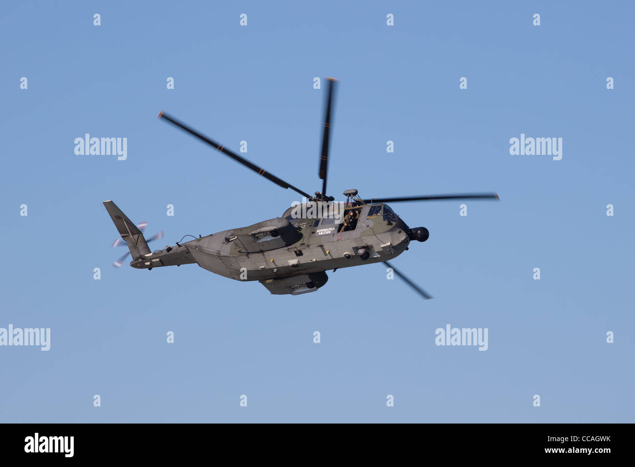 The HH-3F Pelican of the Italian Air Force is a search and rescue (SAR ...