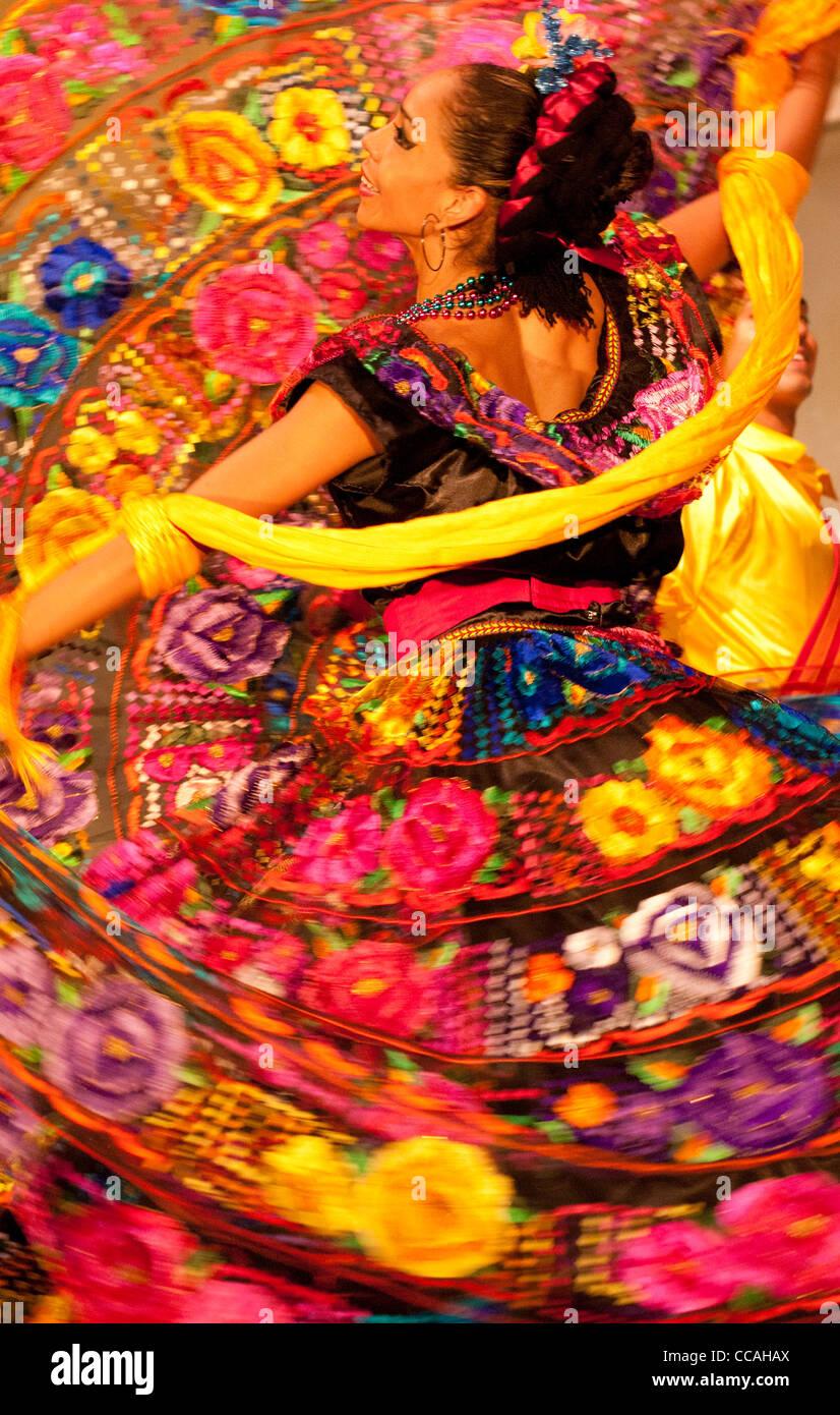 Del Folklore Tradicional Dancer With Folklore Group Hi Res Stock