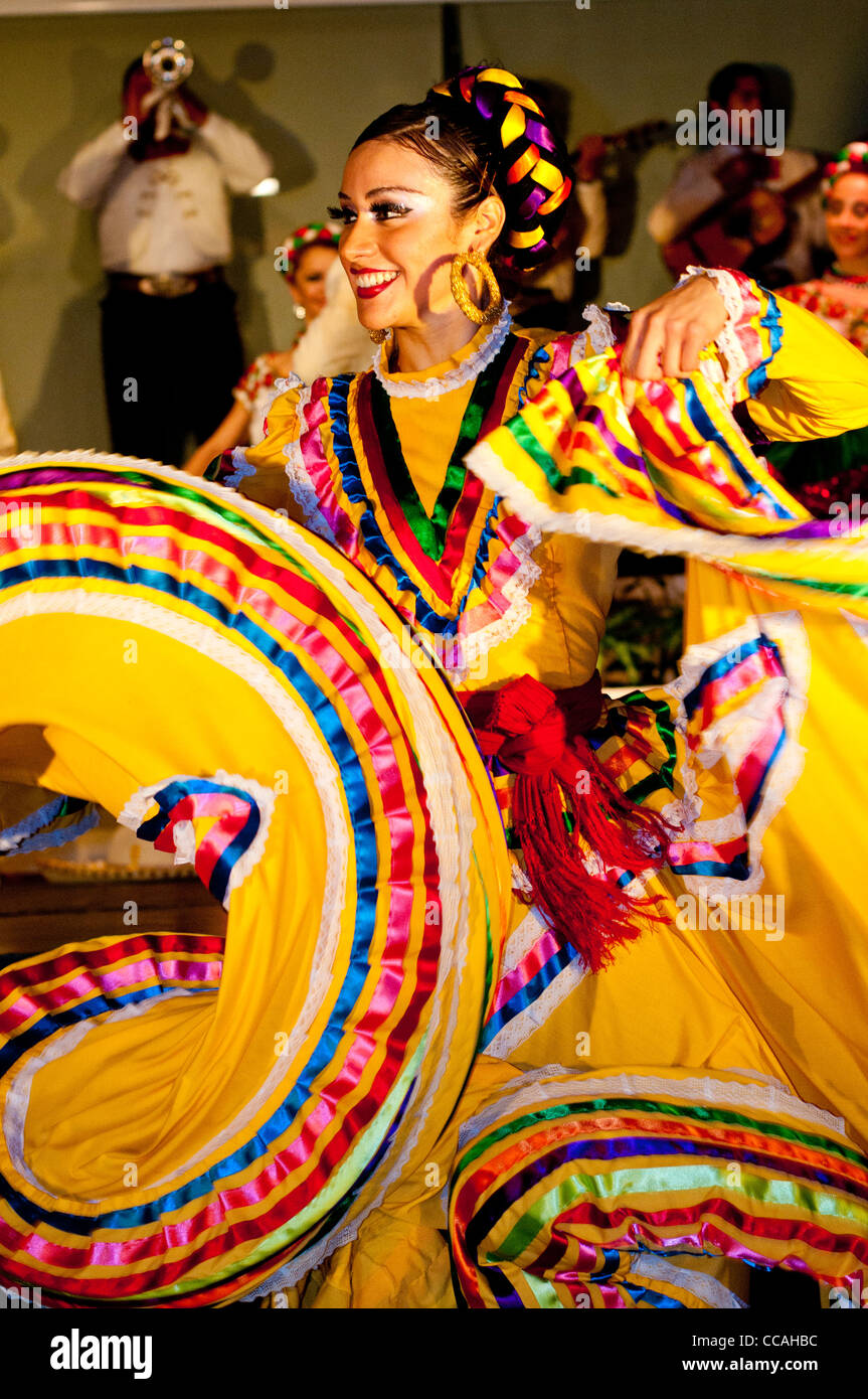 Del Folklore Tradicional Dancer With Folklore Group Hi Res Stock