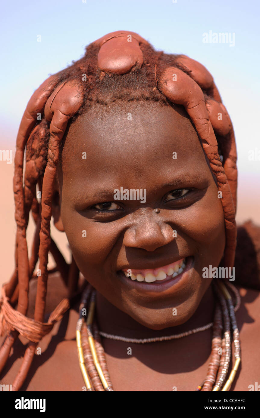 Portrait of himba woman hi-res stock photography and images - Alamy