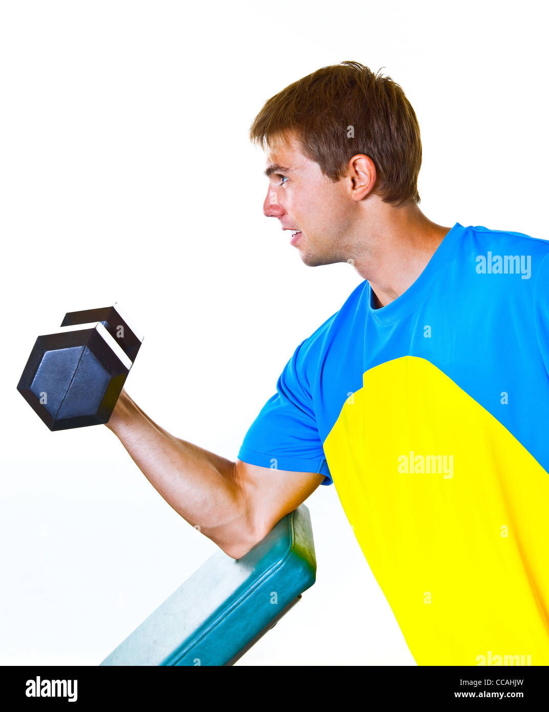 Gym weights hi-res stock photography and images - Alamy