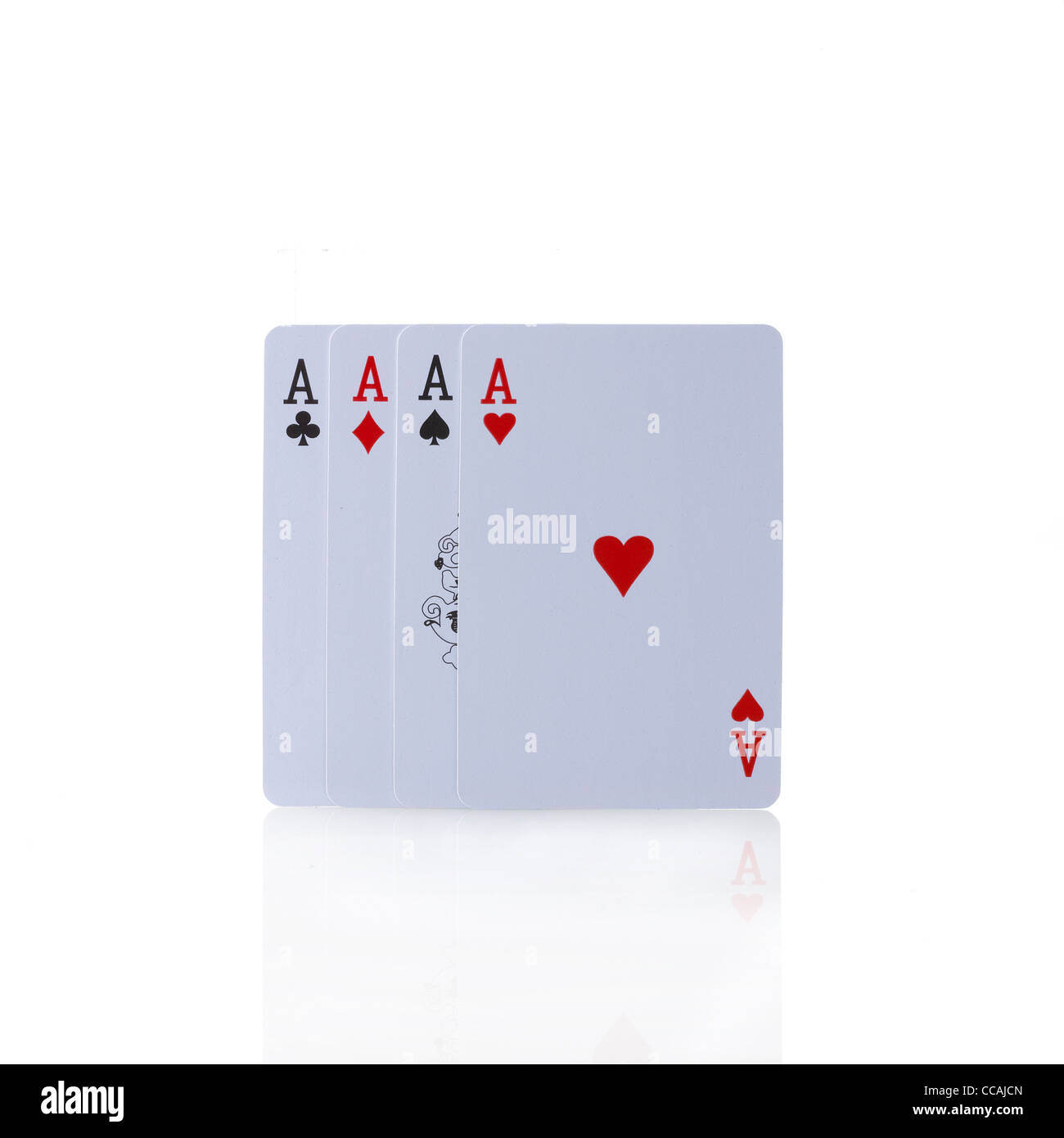 Four color cards hi-res stock photography and images - Alamy