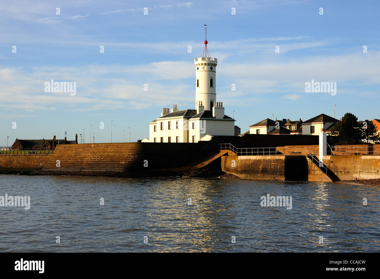 The Bell Rock Signal Tower, Arbroath Stock Photo - Alamy