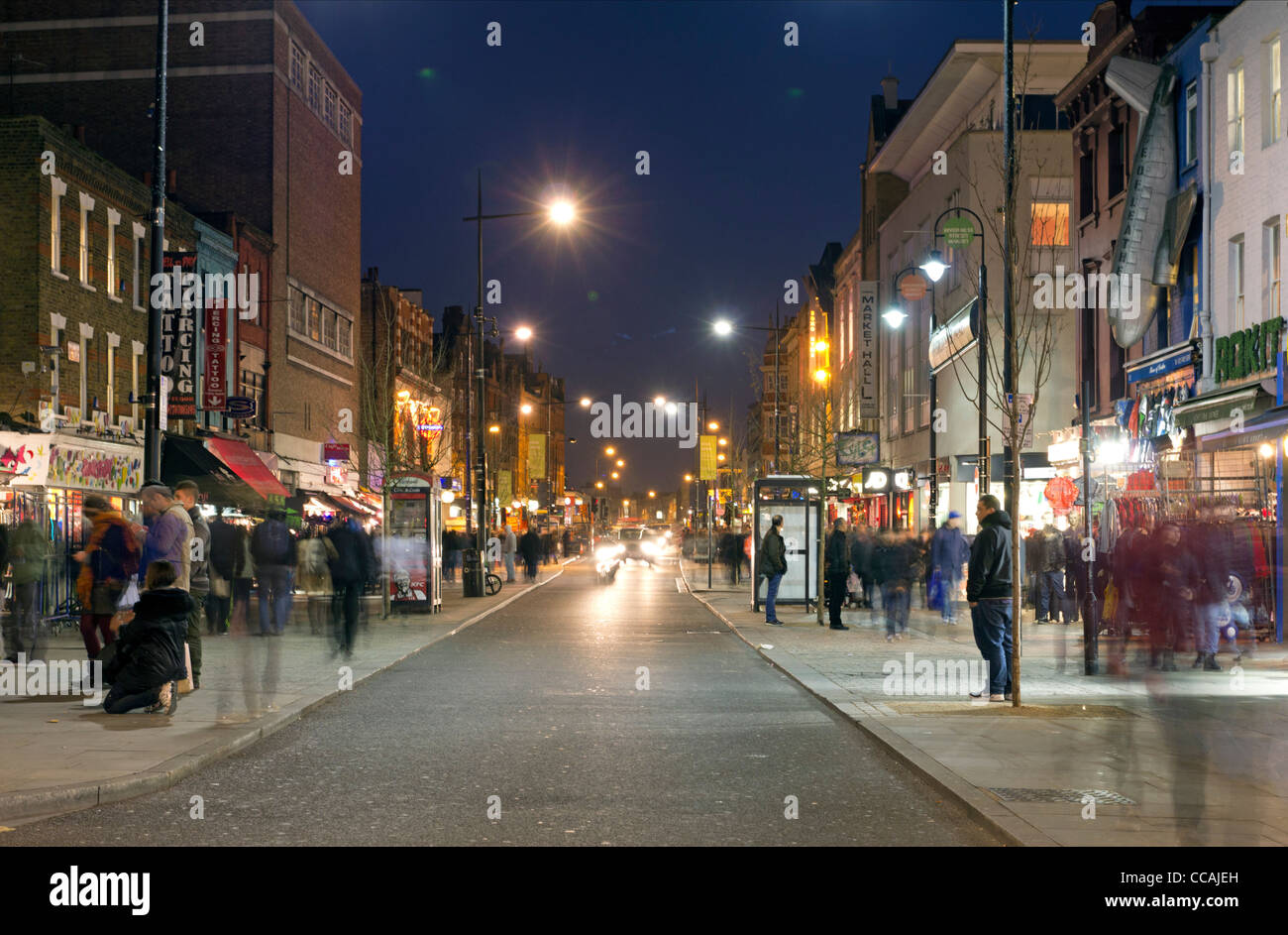 Camden Town High Street - London Stock Photo - Alamy