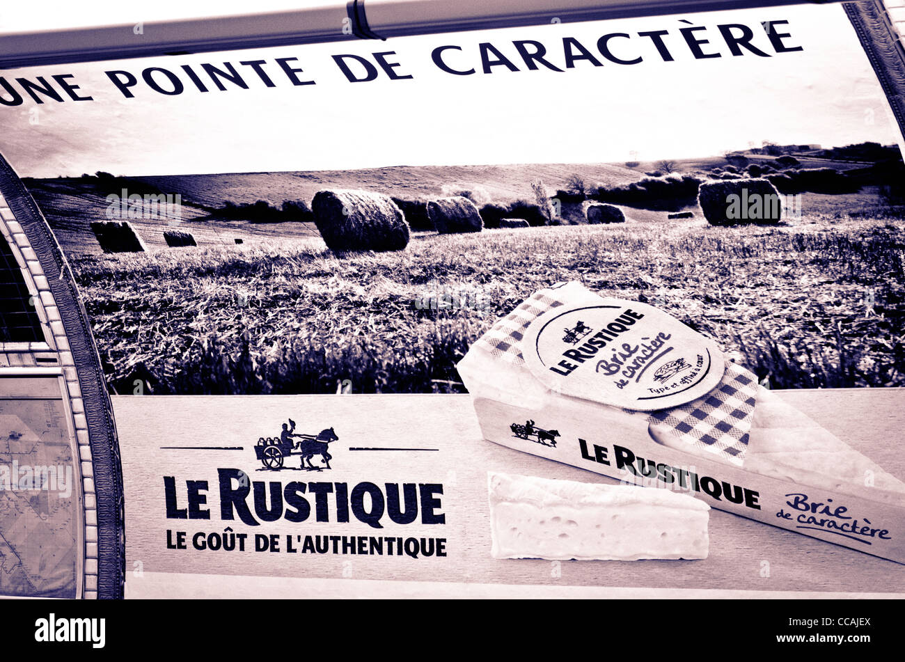 French advertising poster metro subway station hi-res stock photography ...