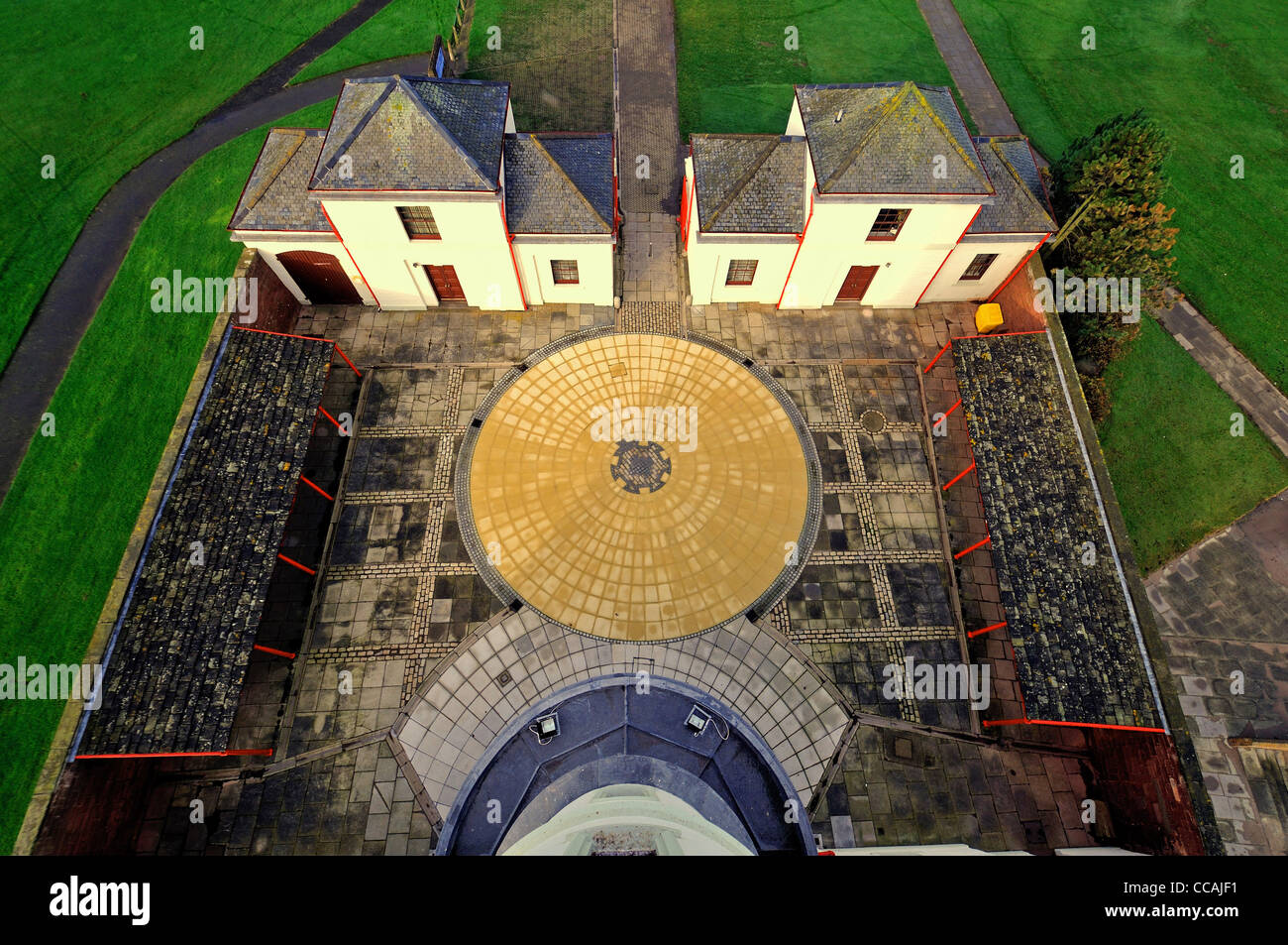 The view from the top of the Bell Rock Signal Tower, Arbroath Stock ...
