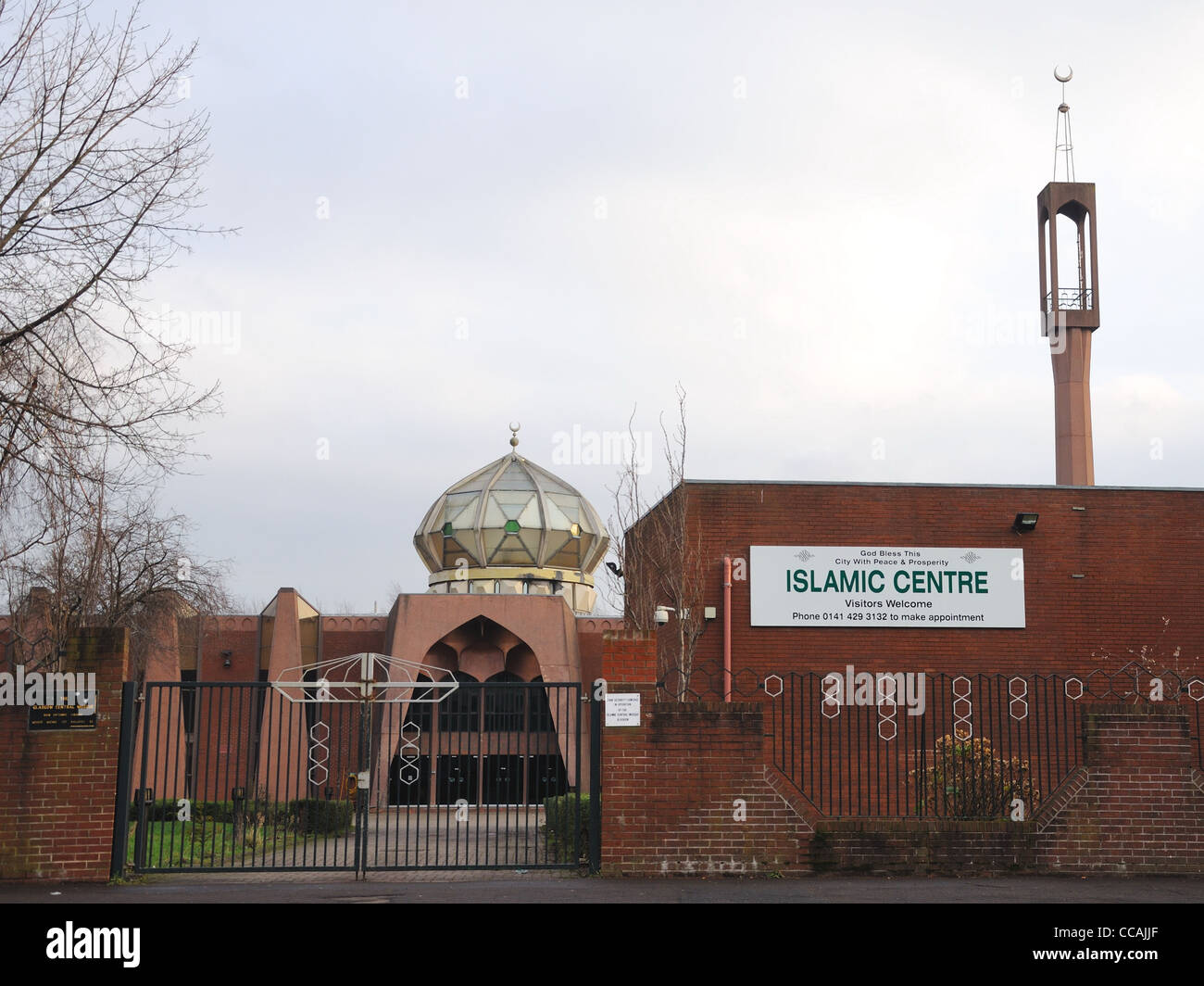 The Central Mosque Islamic Centre Glasgow, Scotland, UK Stock Photo - Alamy