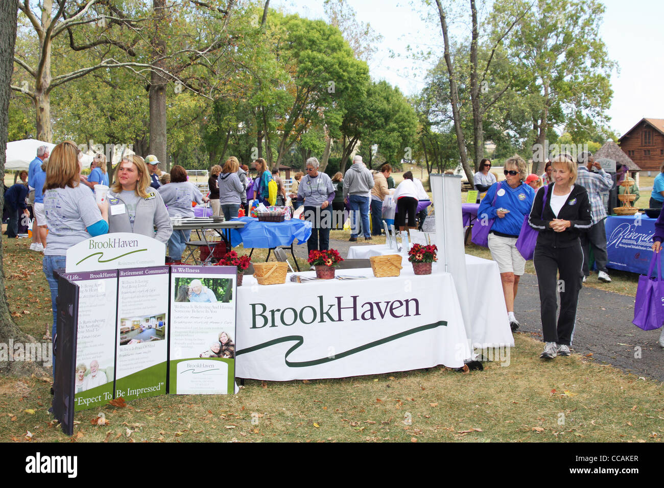 BrookHaven Retirement Community information tables. Alzheimer's Memory ...