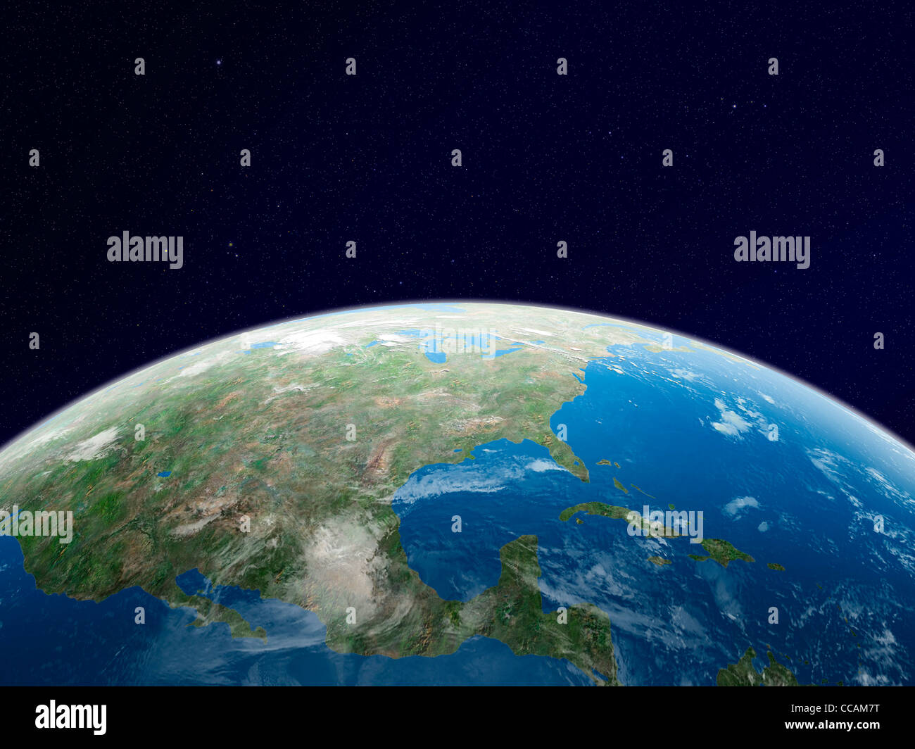 Earth from space, Australia Stock Photo - Alamy